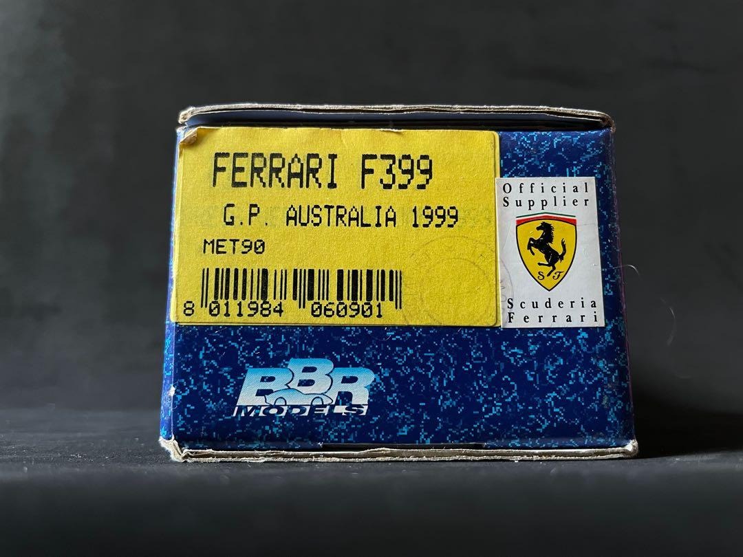 1/43 BBR F1 Ferrari F399 1999 Australian GP (Metal Kit), Hobbies & Toys ...
