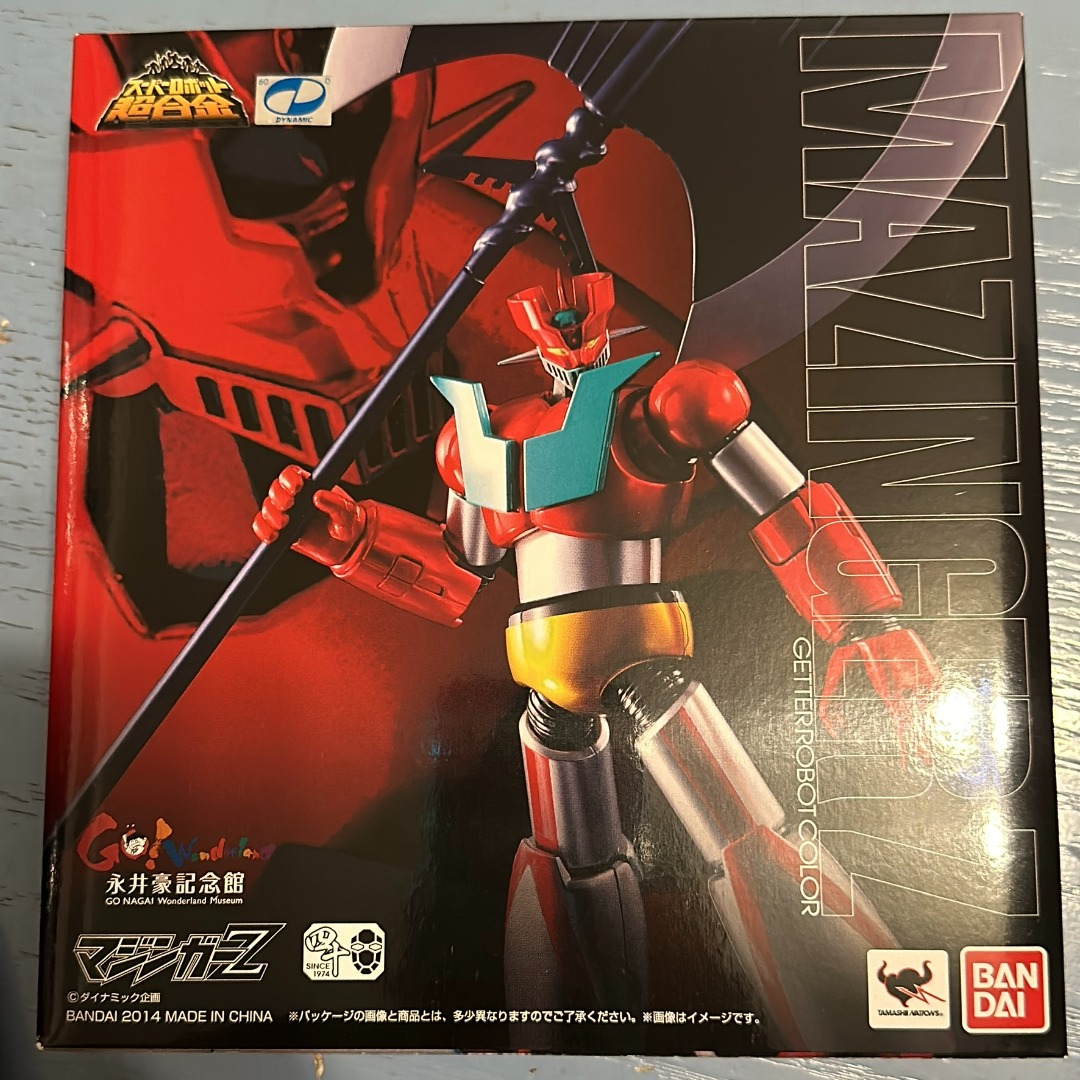 全新未開 日版 魂限 SR 合金 Mazinger Z Getter Robot Color 魂限 三一萬能俠色, 興趣及遊戲, 玩具 ...