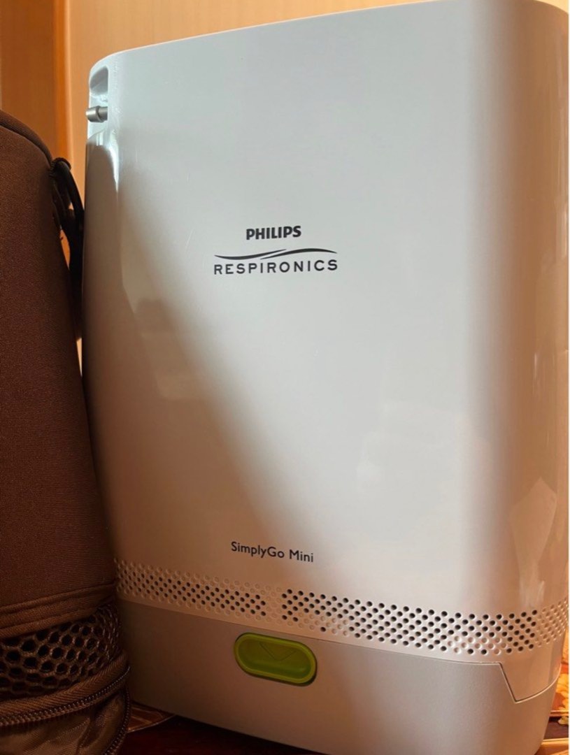 接近全新 門市購入連單及保養 Full Set 飛利浦 偉康 Philips Respironics SimplyGo Mini 手提式氧氣機 ...