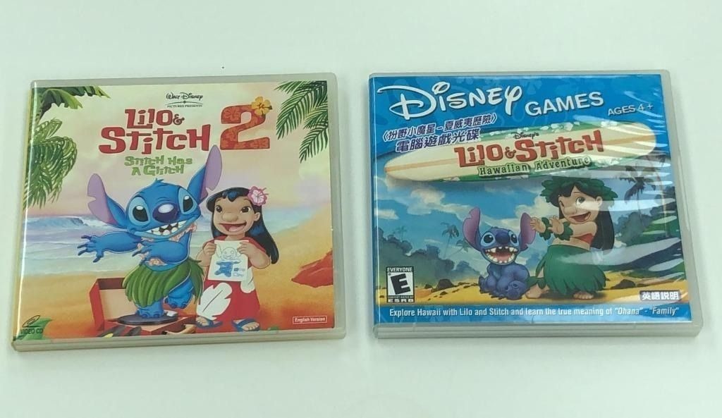 史迪仔 Stitch VCD + Lilo & Stitch 電腦遊戲, 興趣及遊戲, 音樂、樂器 & 配件, 音樂與媒體 - CD 及 ...