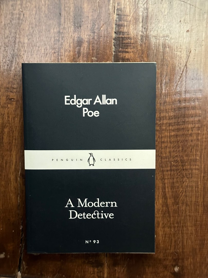 A Modern Detective by Edgar Allan Poe, Hobbies & Toys, Books ...