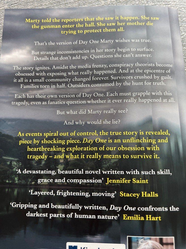 Abigail Dean - day one, Hobbies & Toys, Books & Magazines, Fiction ...