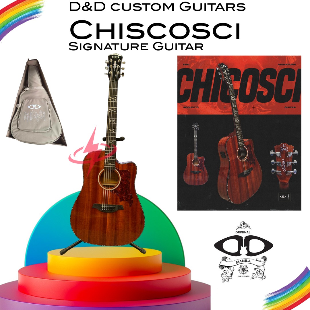 Acoustic Guitar , D&D Chicosci Signature Guitar - Legit - Brand-New ...