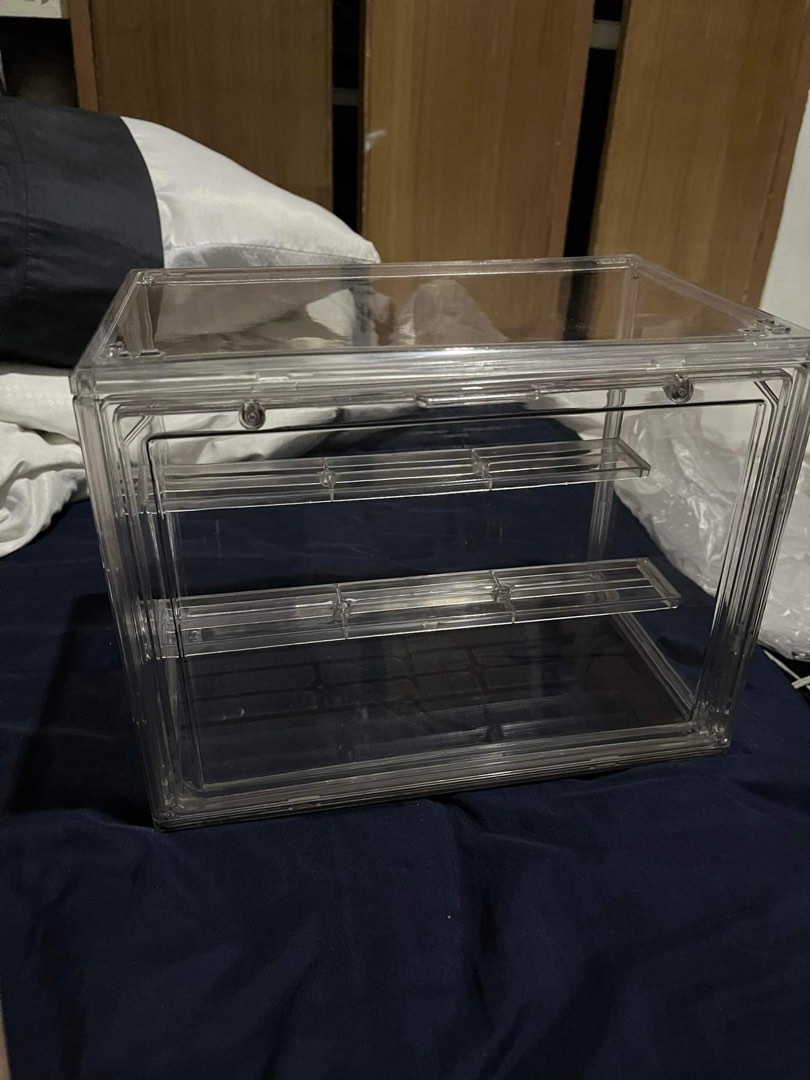 ACRYLIC CASE FOR POPMART, SKULLPANDA & HIRONO, Furniture & Home Living ...