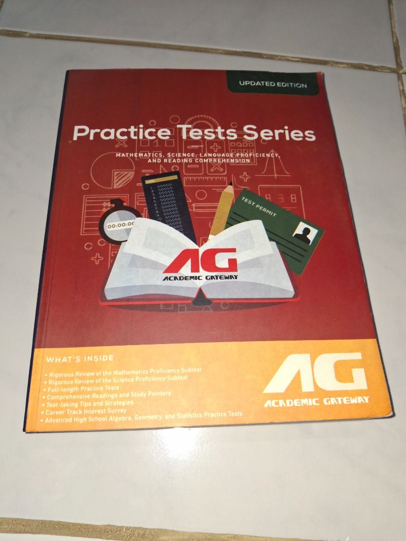 AG PRACTICE TEST SERIES AND MSA MODULE 1-4, Hobbies & Toys, Books ...
