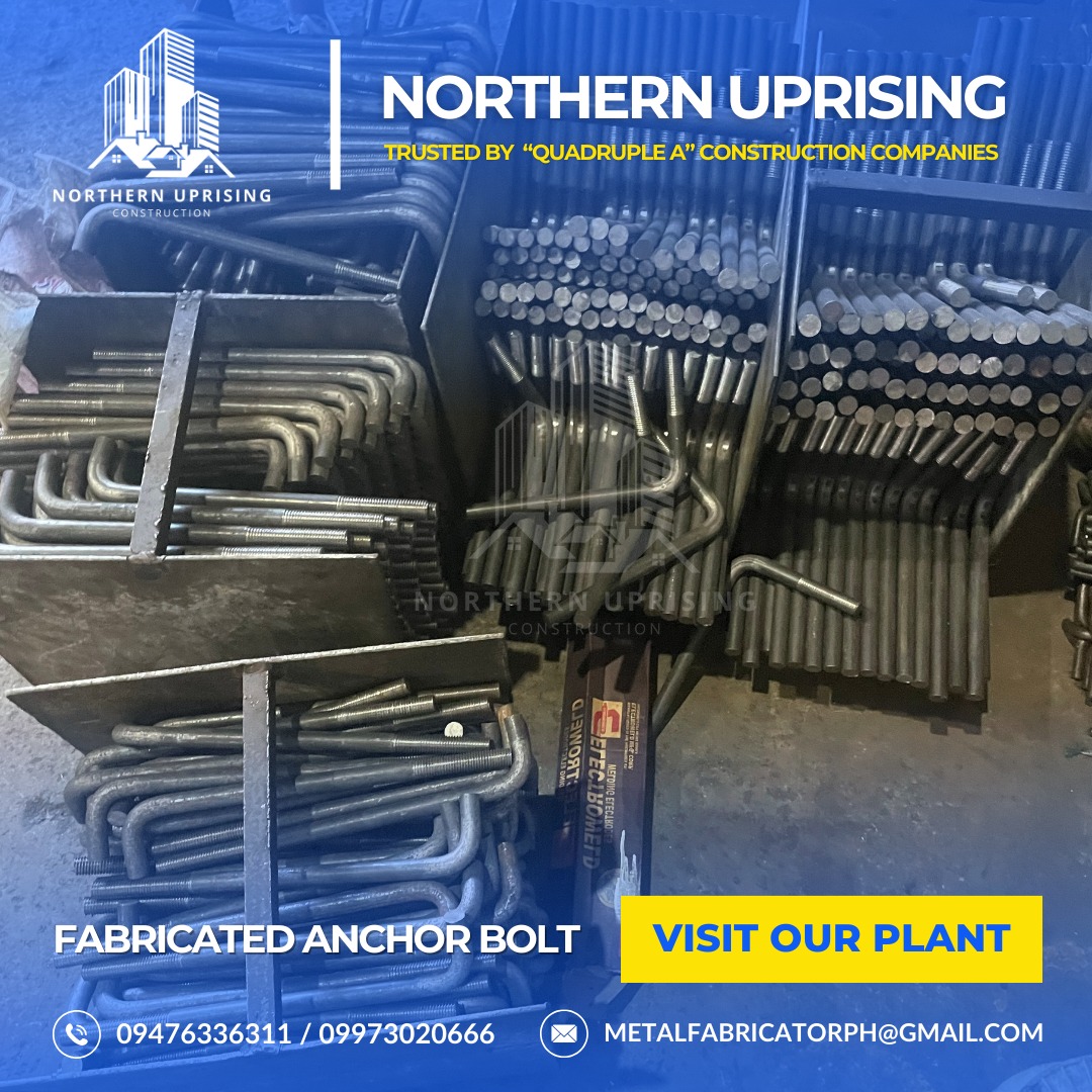 Anchor Bolt 4140 | Hotdip | Angle Bar | Base Plate | Metal Fabricator ...