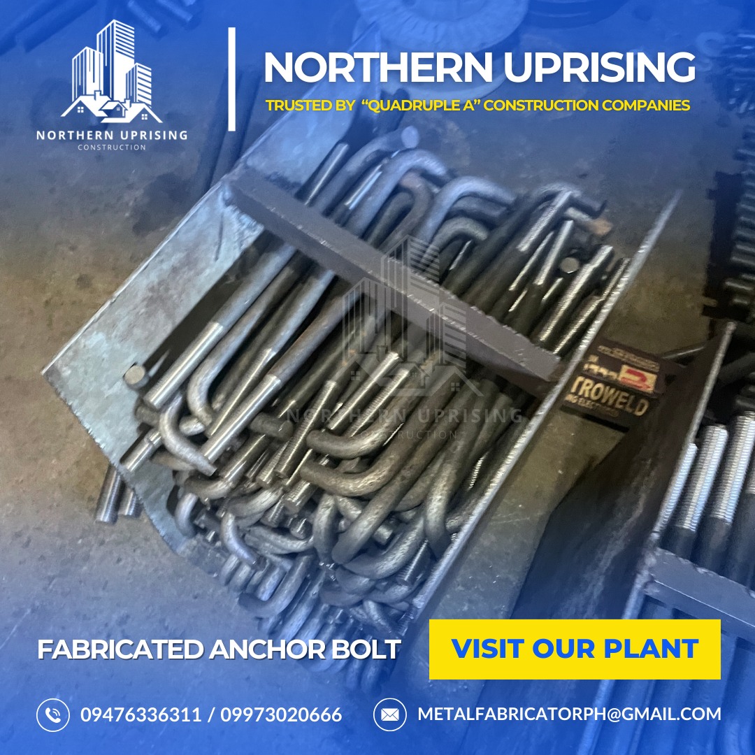 Anchor Bolt A325 | Metal Fabrication | Angle Bar | Pipe Casing | Stiffener Plate | Channel Bar ...