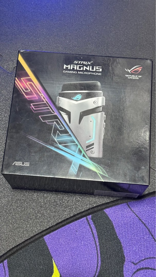 Asus ROG Strix Magnus Mic, 電腦＆科技, 電腦周邊及配件, 其他 - Carousell