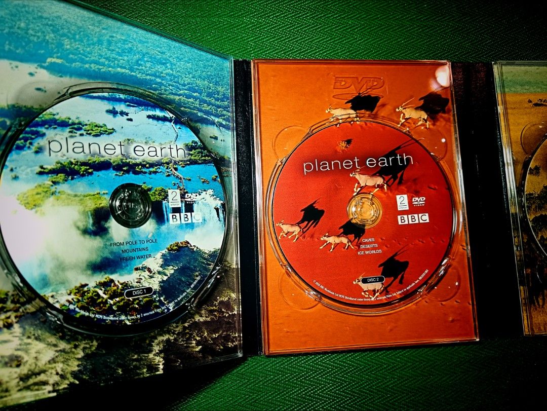 BBC Planet Earth DVD 5 Disc Complete series UK Original preloved ...