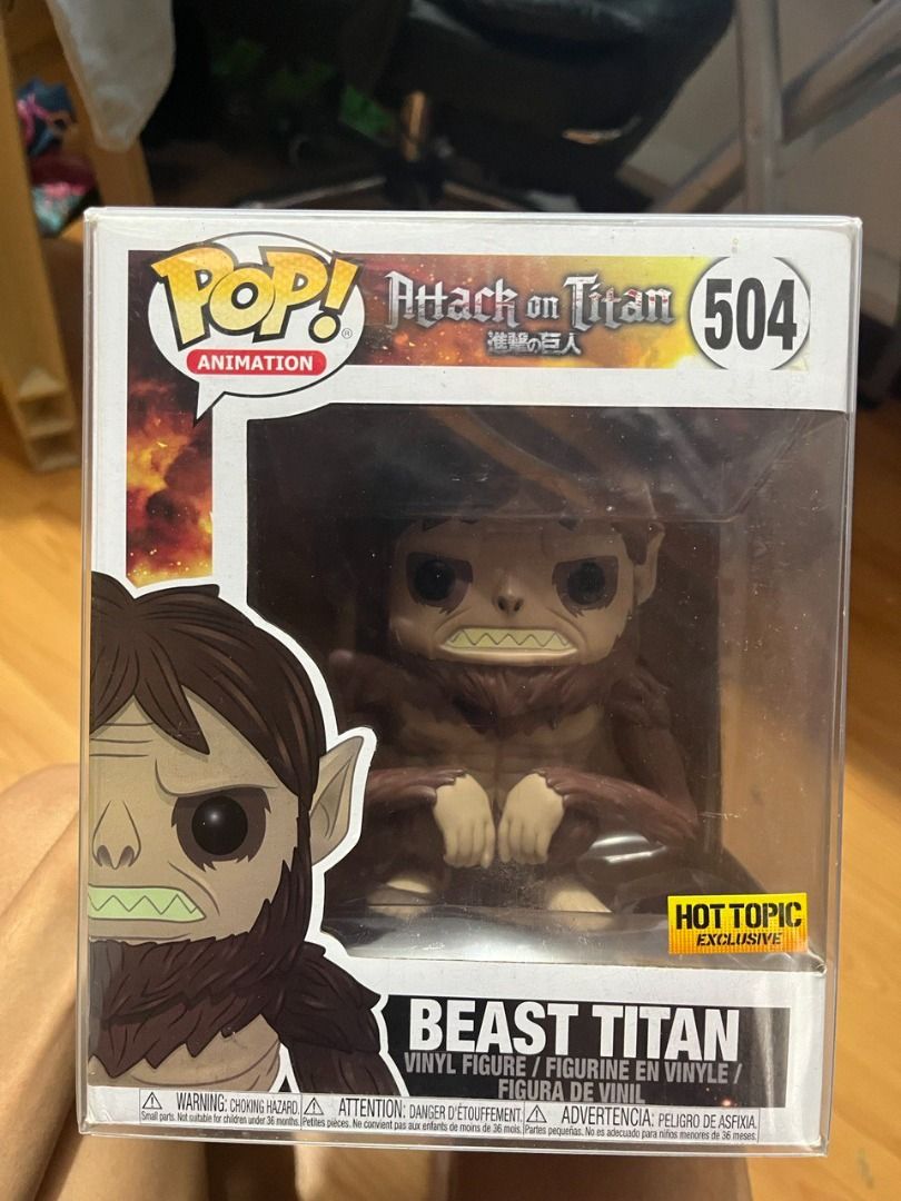 Beast Titan HT Funko Pop - Attack On Titan, Hobbies & Toys, Toys ...