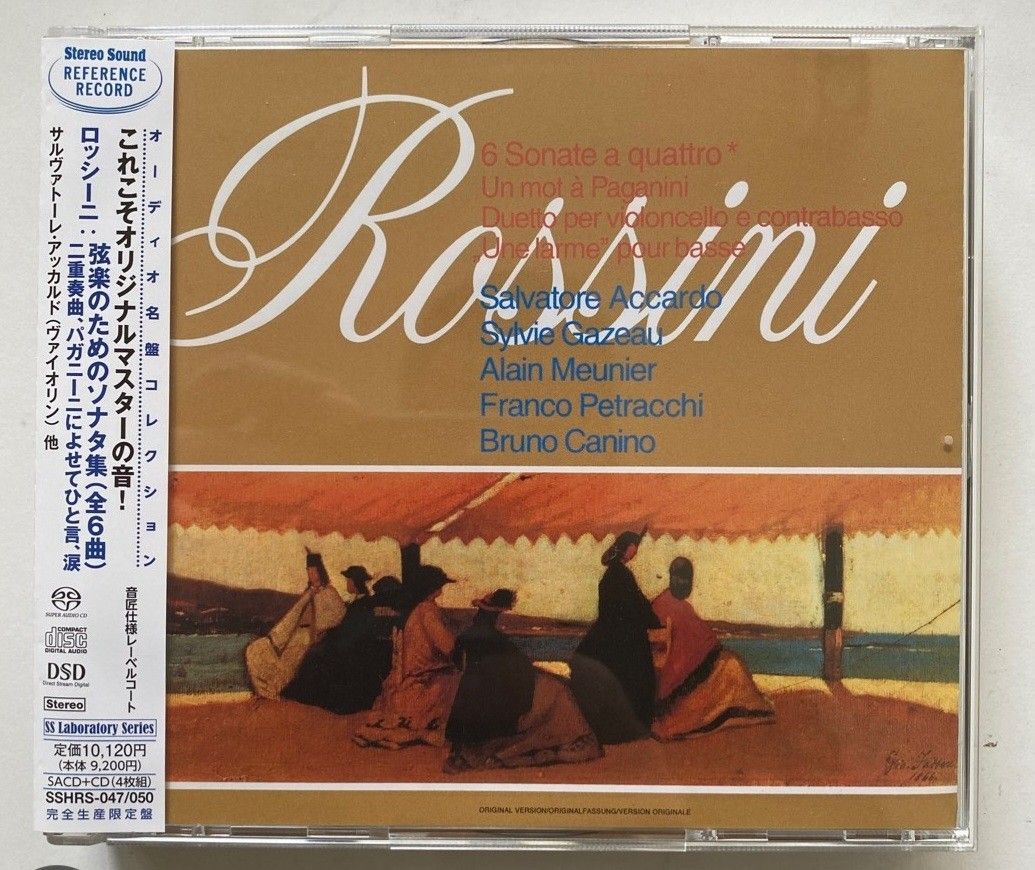 BN Stereo Sound SACD Accardo Rossini 6 Sonata, Hobbies & Toys, Music ...