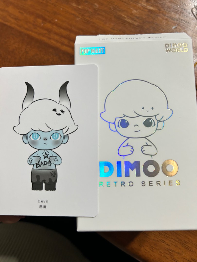 BNIF DIMOO RETRO SERIES (DEVIL), Hobbies & Toys, Toys & Games on Carousell