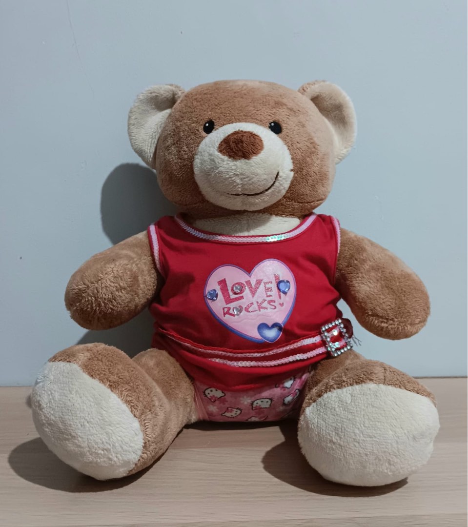 Boneka Teddy Bear Build A Bear Workshop Kostum Original 30cm x 28cm ...