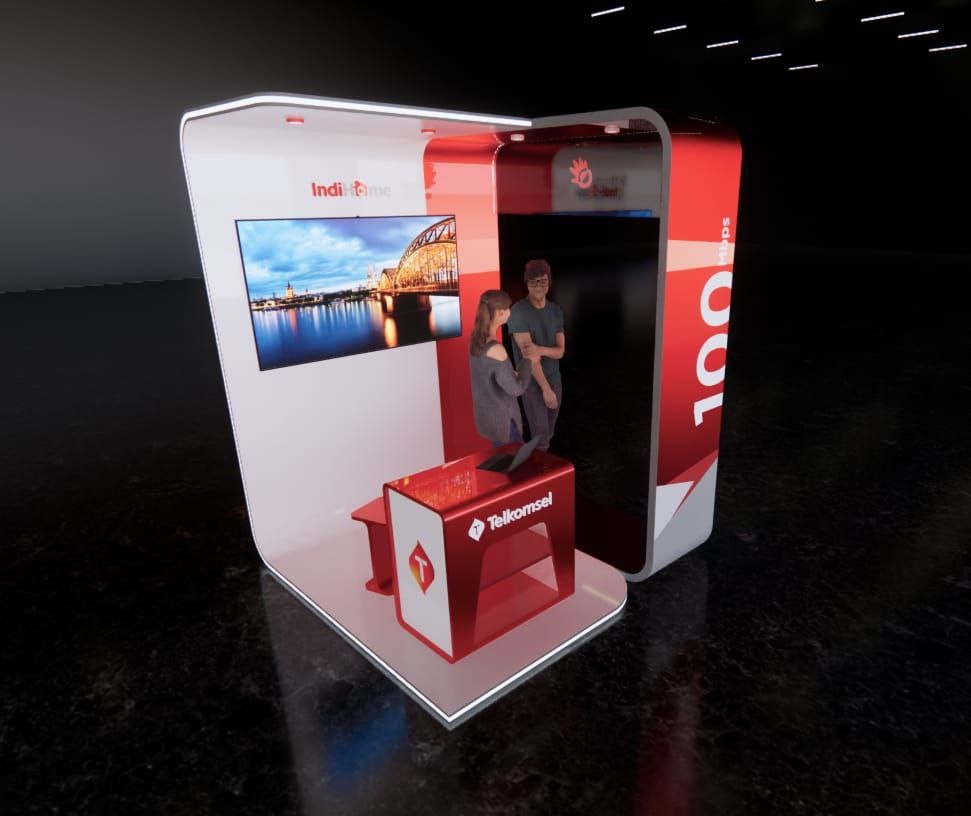 BOOTH PAMERAN 2X2 (DESAIN & PRODUKSI), Jasa, Lainnya di Carousell