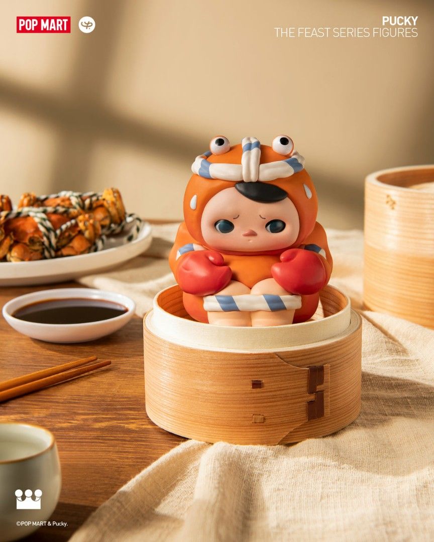 [BRAND NEW! POPMART] POPMART PUCKY THE FEAST SERIES FULL SET AND ...