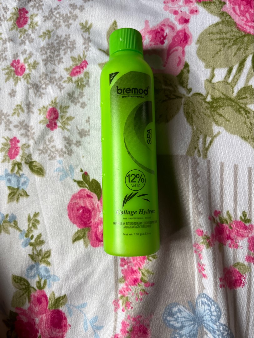 Bremod 12% Oxidizer (Collage Hydrox), Beauty & Personal Care, Hair on ...