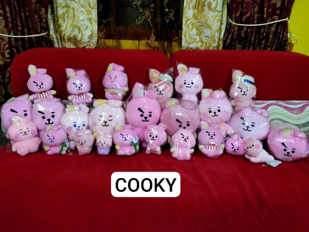 BT21 Cooky Official Plush, Hobbies & Toys, Collectibles & Memorabilia ...