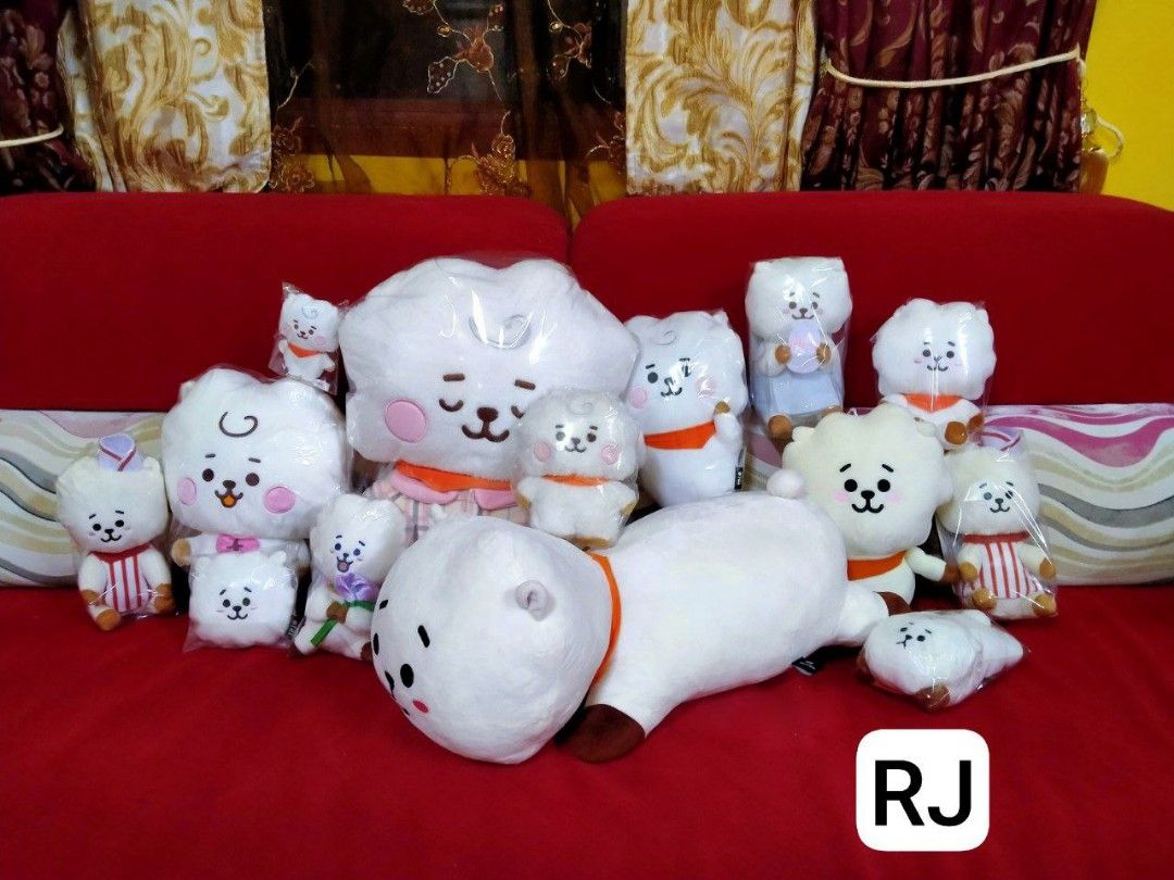 BT21 RJ Official Plush, Hobbies & Toys, Collectibles & Memorabilia, K ...