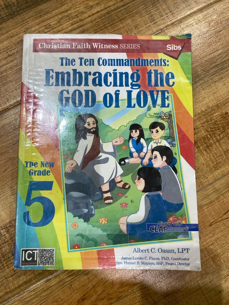 Ten Commandments: Embracing the God of Love Grade 5 (2nd Hand - Used ...