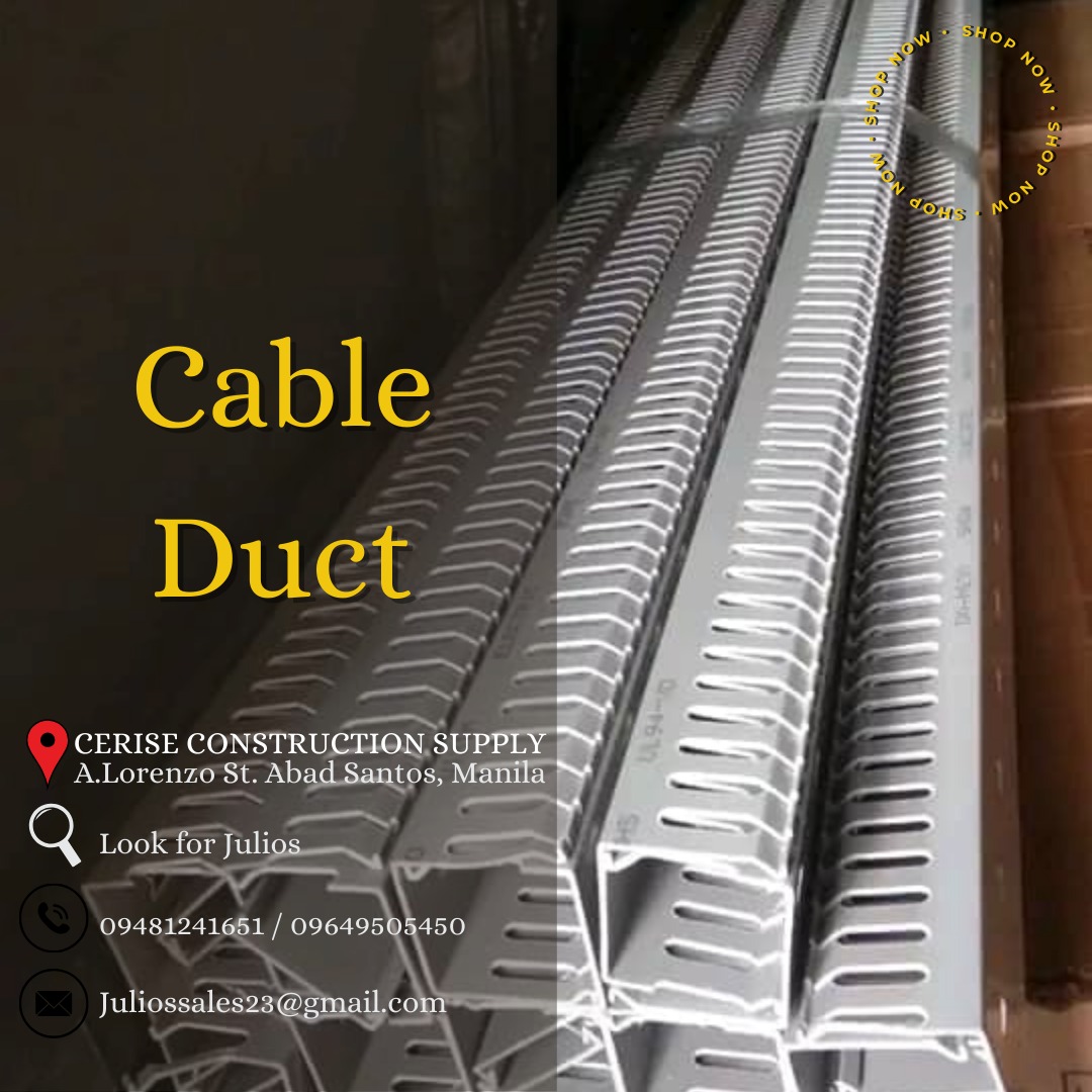 Cable Duct, Commercial & Industrial, Construction Tools & Equipment on ...