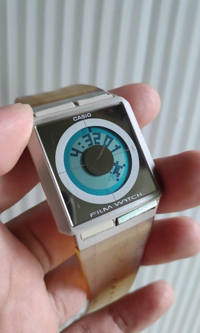 Casio FS-02 film watch, Fesyen Pria, Jam Tangan di Carousell
