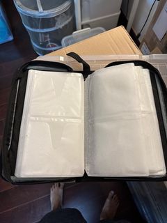 Daiso CD & DVD holder folder case file storage, Hobbies & Toys, Music ...