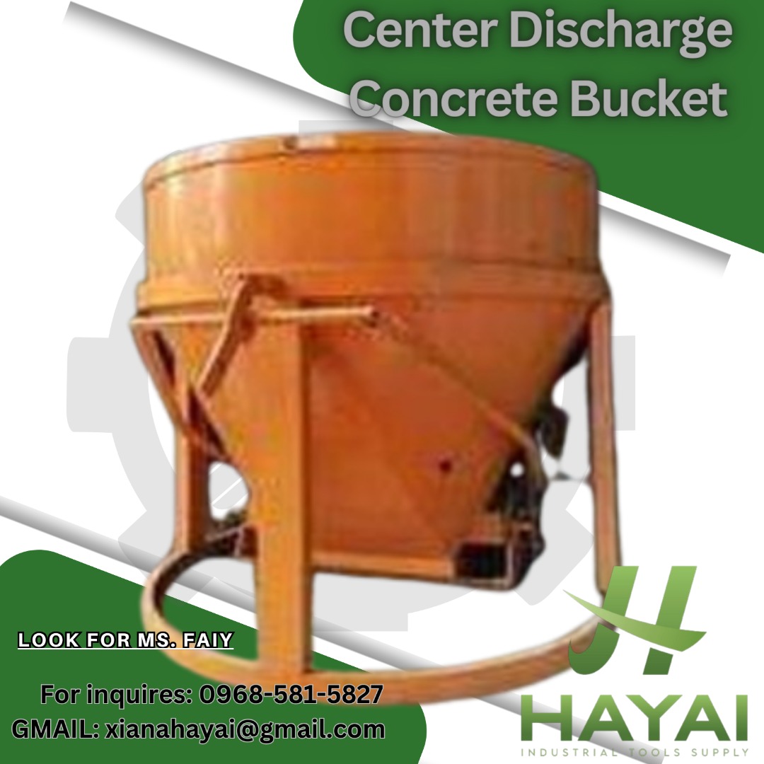 Center Discharge Concrete Bucket, Commercial & Industrial, Construction ...