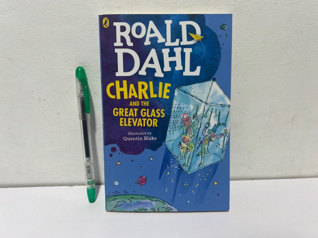 Charlie and the Great Glass Elevator by Roald Dahl, Hobbies & Toys ...