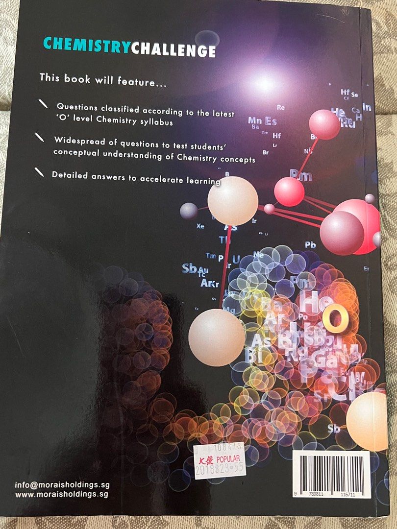 Chemistry Challenge MCQ & Structured Qns, Hobbies & Toys, Books ...