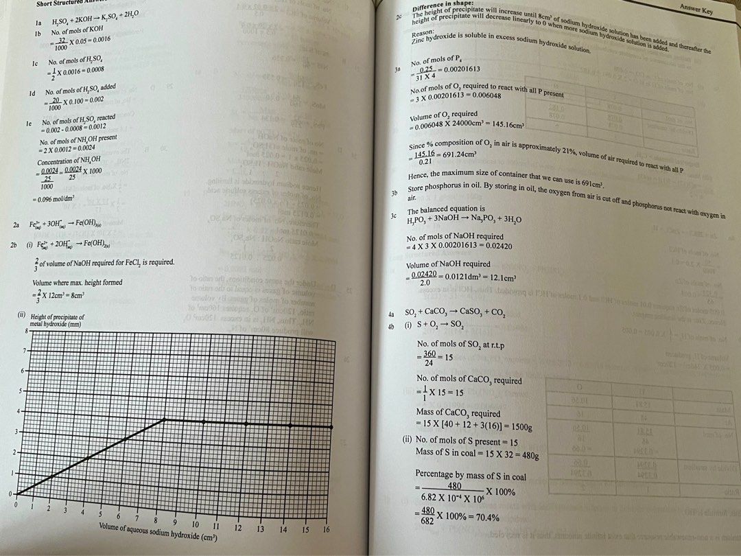 Chemistry Challenge MCQ & Structured Qns, Hobbies & Toys, Books ...