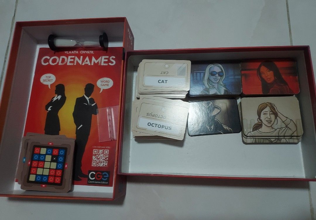 Codenames - Board Game / Party Game, Hobbies & Toys, Toys & Games on ...