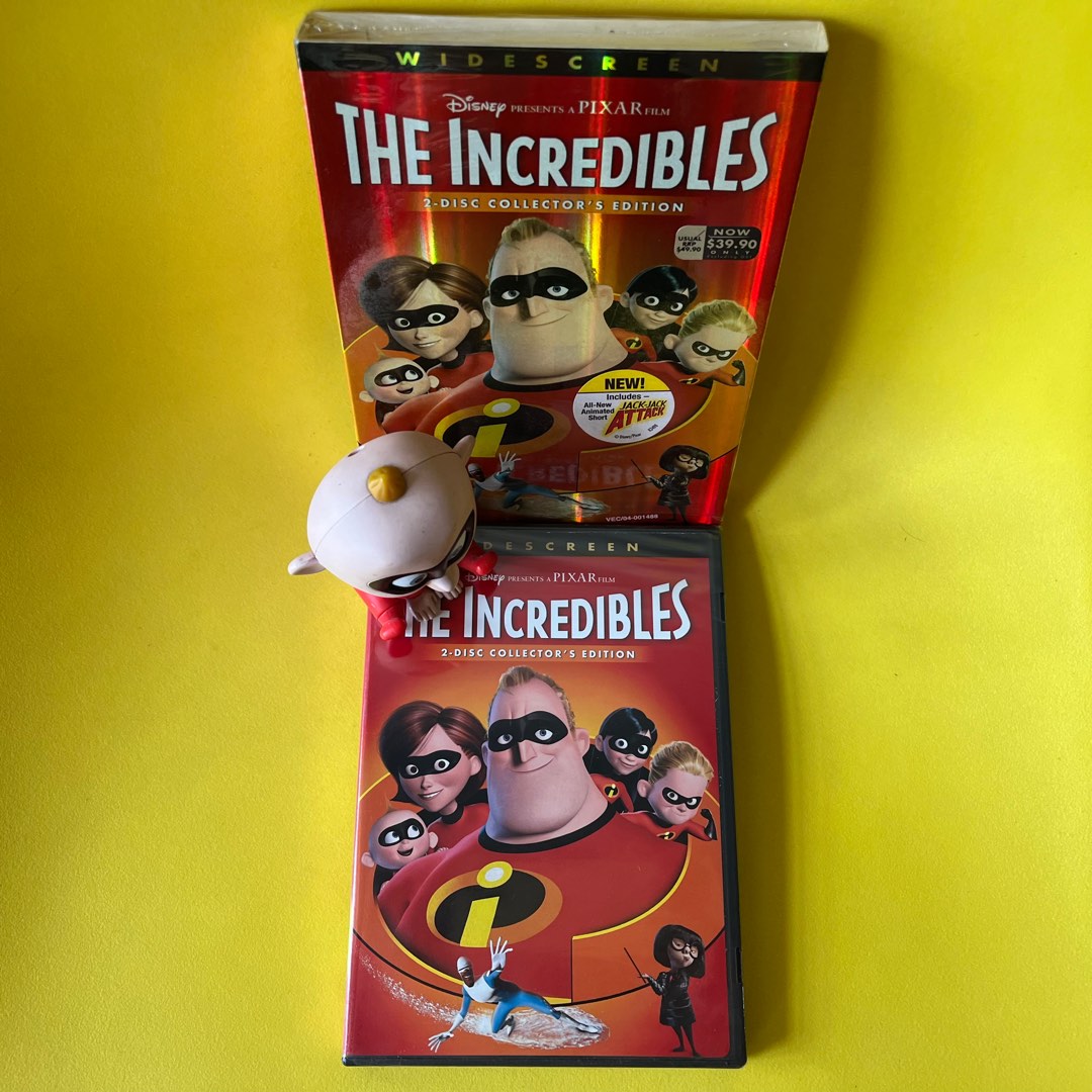 Disney Pixar The Incredibles Two Disc DVD Collector’s Edition 2005 ...