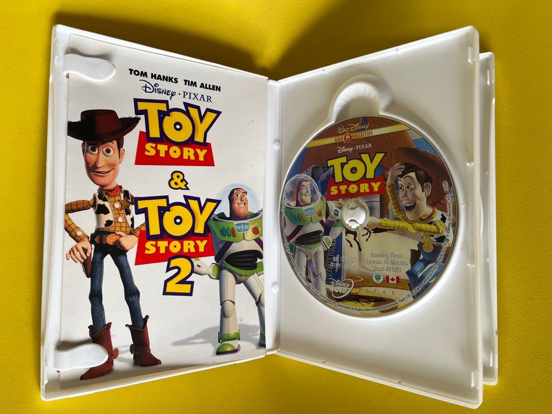 Disney Pixar Toy Story + Toy Story 2 Two Disc DVD Set 2000, Hobbies ...