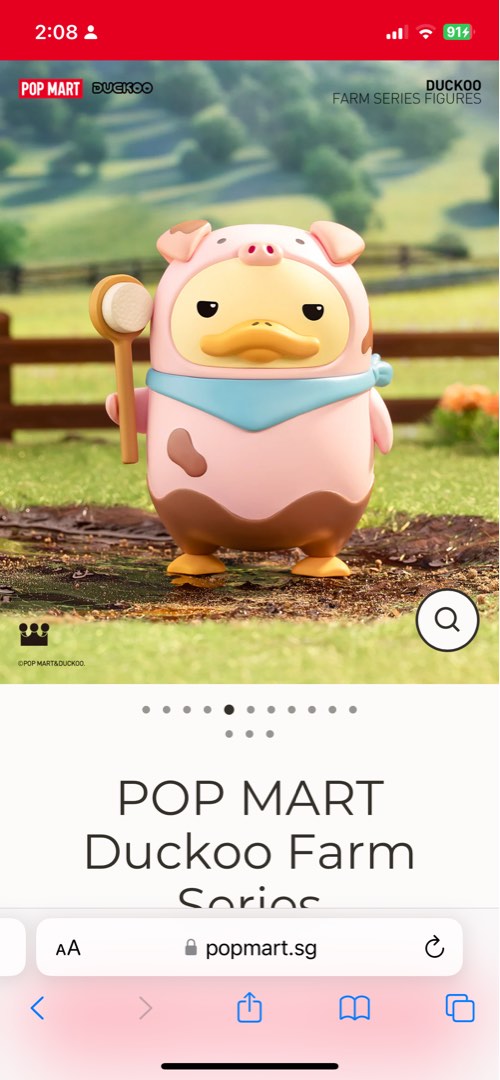 Duckoo farm pig, Hobbies & Toys, Toys & Games on Carousell