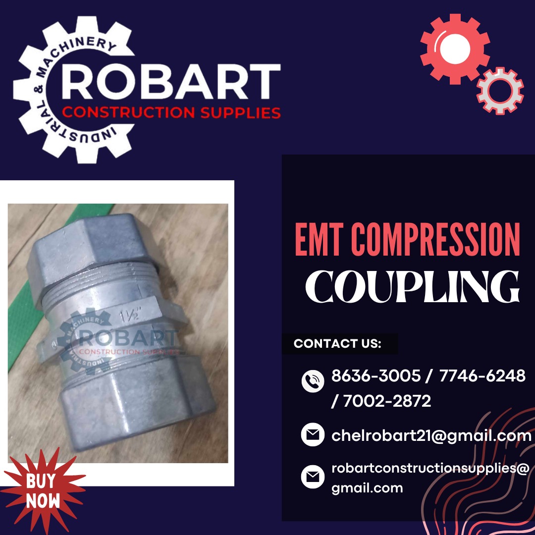 EMT COMPRESSION COUPLING, Commercial & Industrial, Construction Tools ...