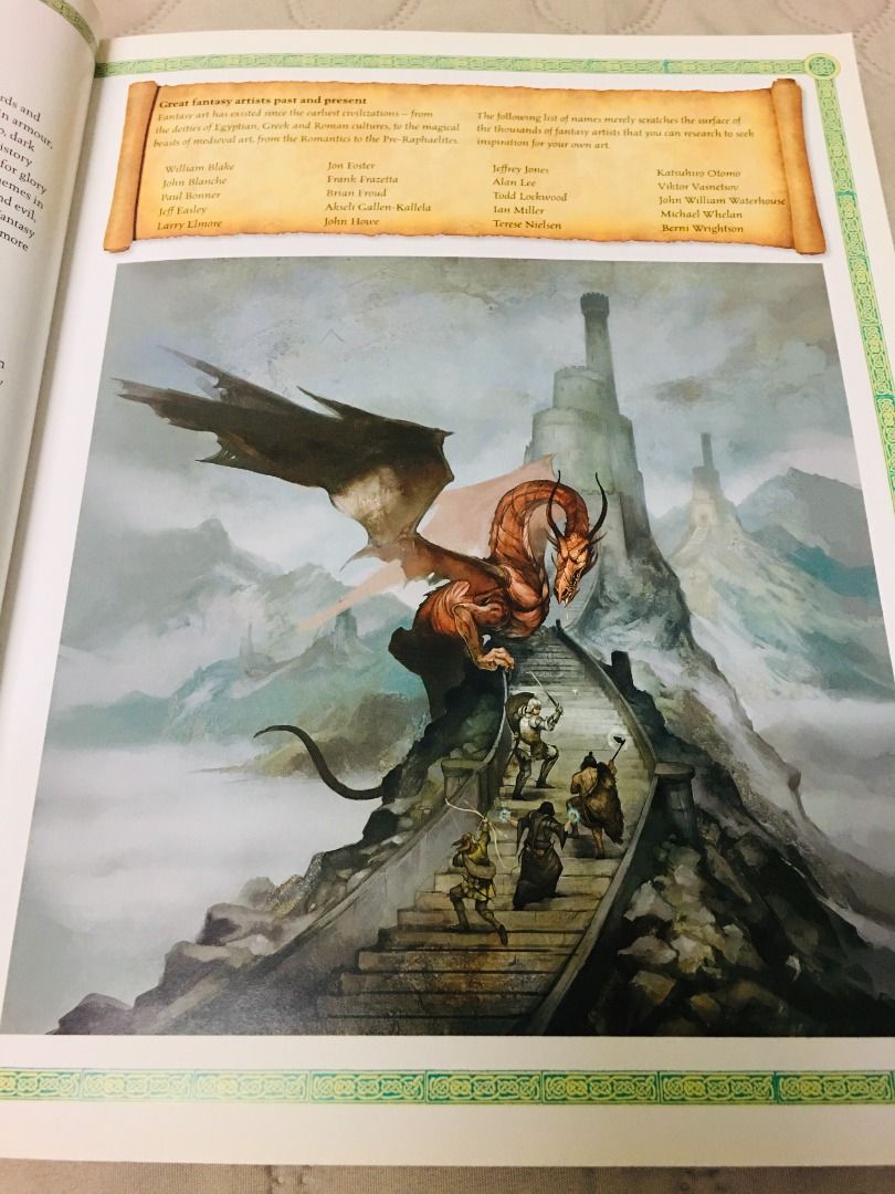 Fantasy Art for Beginners (Step-by-Step Guide), Hobbies & Toys, Books ...