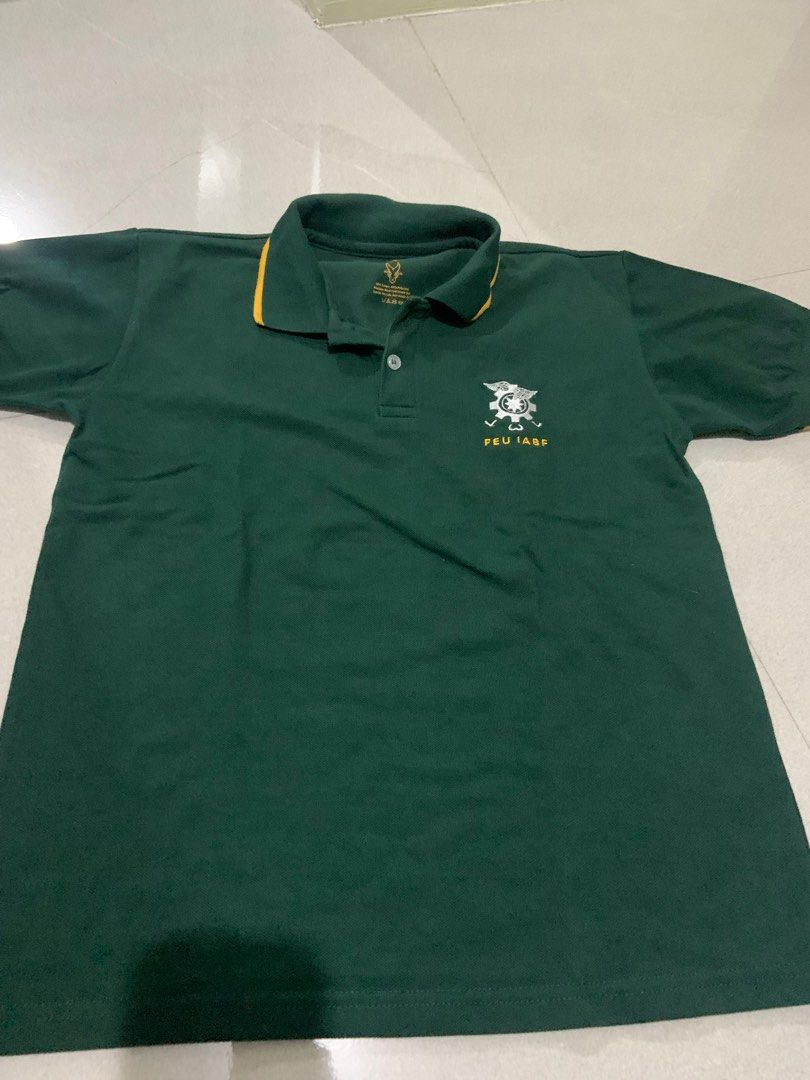 FEU Institute Polo Uniform, Men's Fashion, Tops & Sets, Tshirts & Polo ...