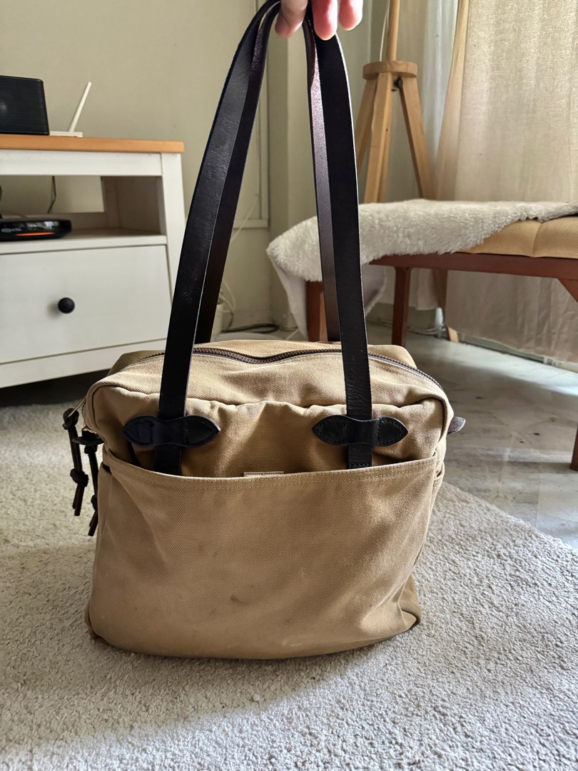 FILSON ZIPPER TOTE BAG, Luxury, Bags & Wallets on Carousell
