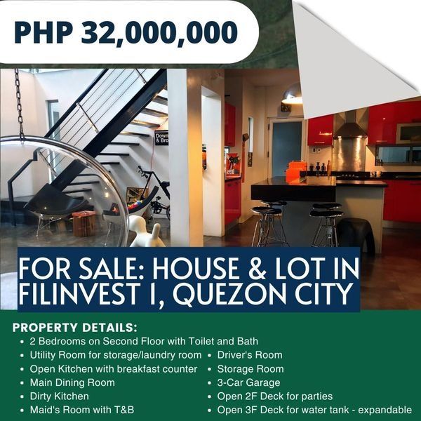 For Sale: House & Lot in Filinvest 1, Quezon City, Property, For Sale ...