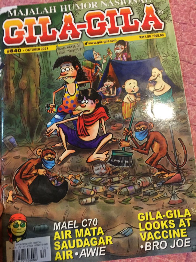 Gila gila + free tray, Hobbies & Toys, Books & Magazines, Comics ...