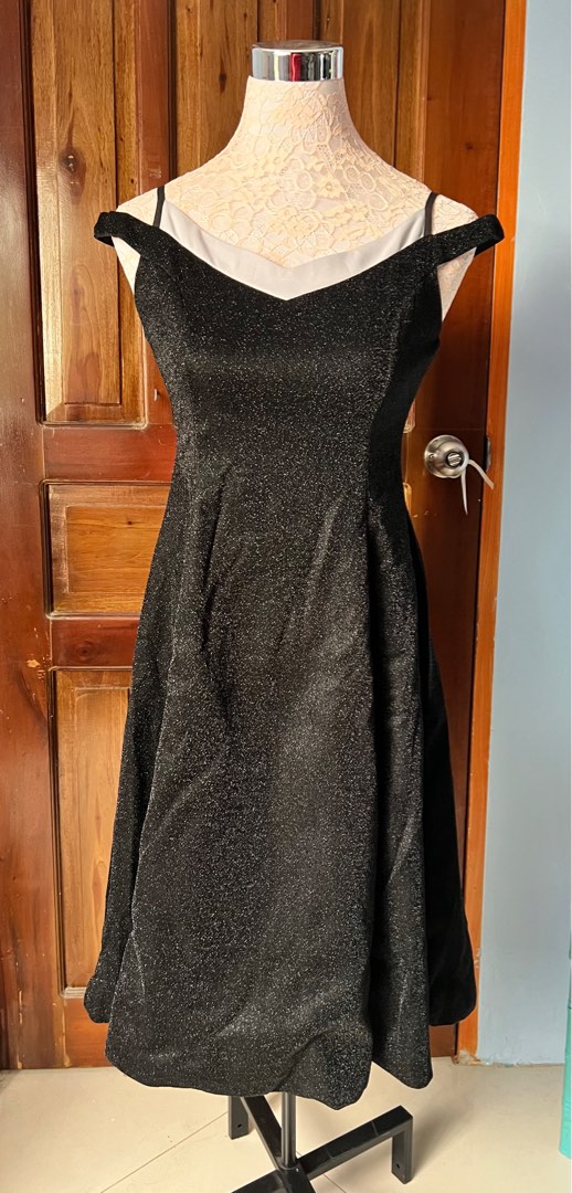 Glittery Mags Midi Dress, Women's Fashion, Dresses & Sets, Dresses on ...