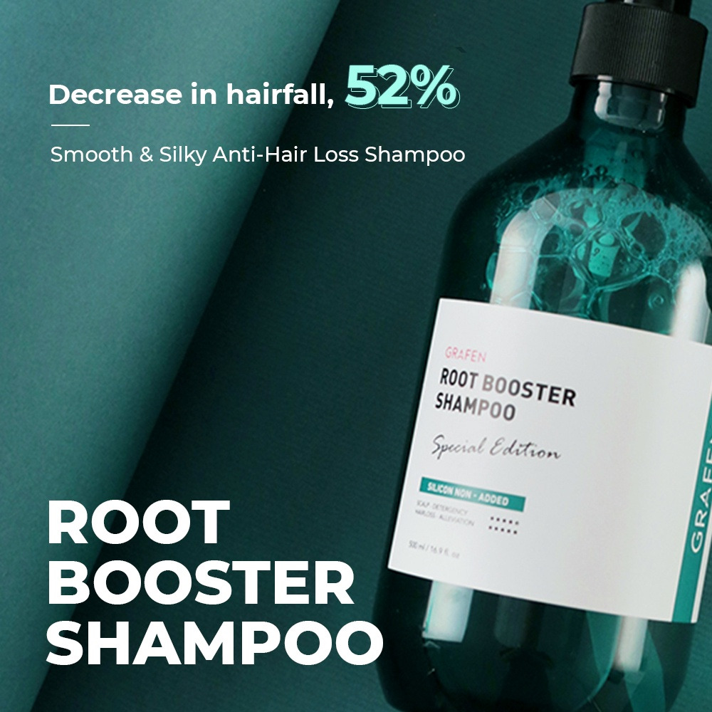 [GRAFEN] Mega Beauty Box - Root Booster Shampoo 500 x2 [Anti-Hair Loss ...