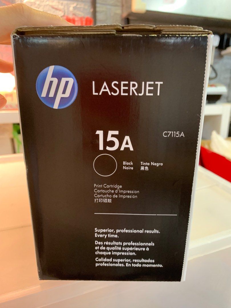 HP LASERJET C7115A Black 15A 黑色 碳粉盒 墨盒 原廠 正版 墨水 列印墨水匣 打印機 鐳射 列印機 1000 ...