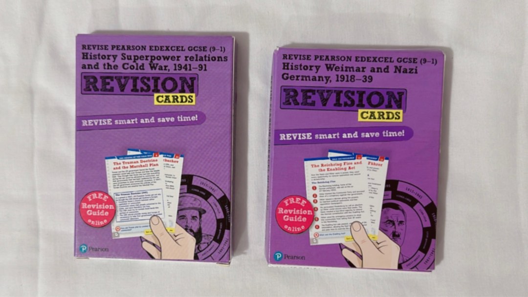 IGCSE Edexcel Nazi Cold War Flashcards, 興趣及遊戲, 書本 & 文具, 書本及雜誌 - 補充練習 ...