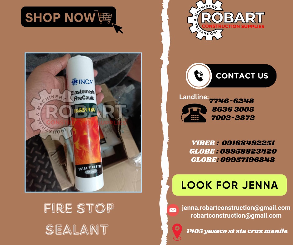inca firestop sealant, Commercial & Industrial, Construction Tools ...