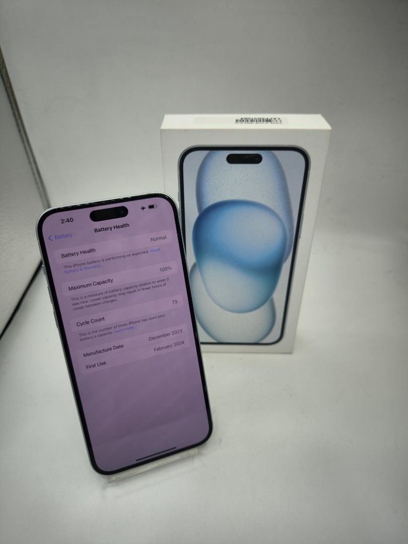 iPhone 15 Plus Blue 128GB, Mobile Phones & Gadgets, Mobile iPhone 15 Plus Blue 128GB, Mobile Phones & Gadgets, Mobile