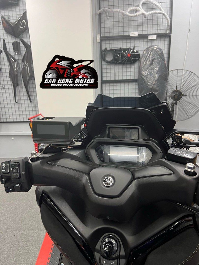 IU OBU Bracket Motorbike IU OBU bracket Mirror Mount Left Right Side ...