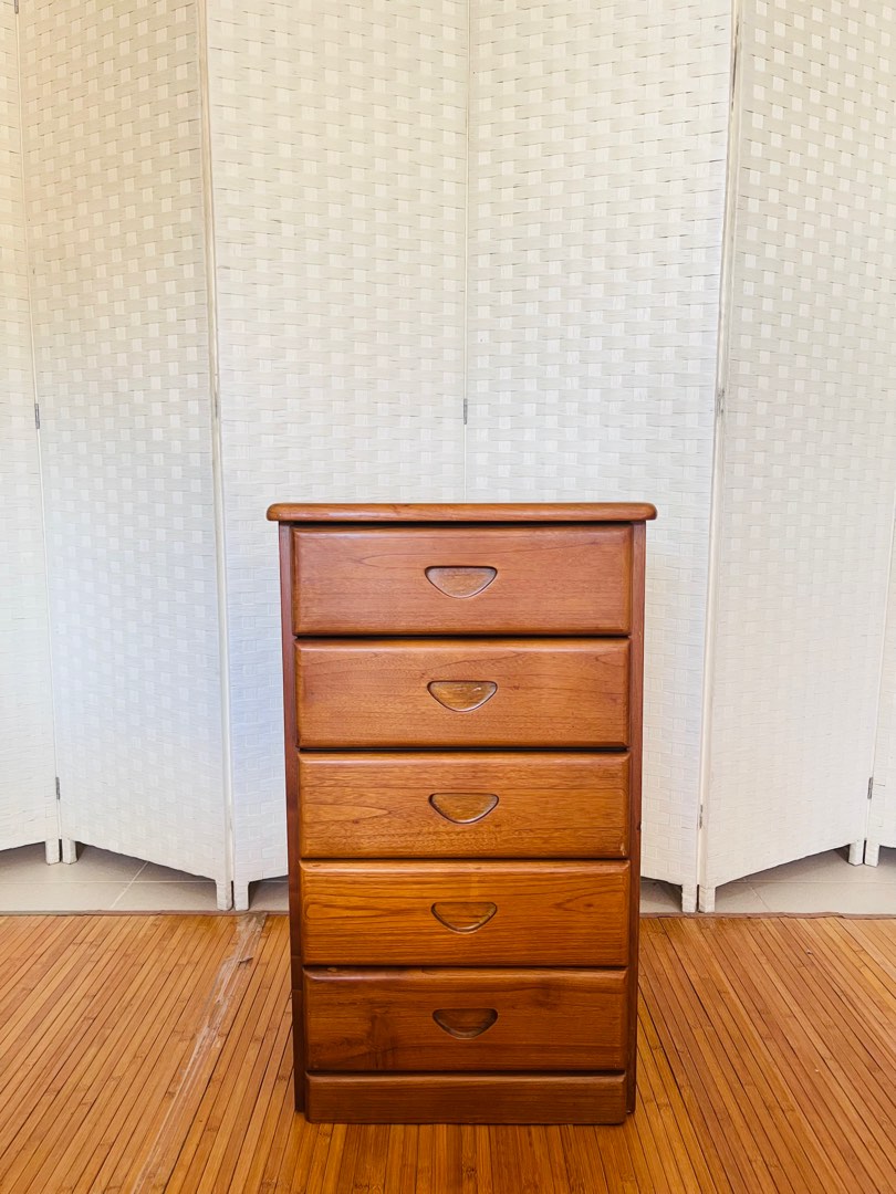 JAPAN SURPLUS SLIM DRAWER WITH 5 DRAWERS IN GOOD CONDITION SIZE: 29H x ...