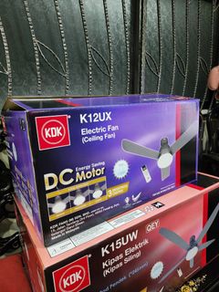 KDK Airy E48HP Ceiling Fan 48" No LED (3 Blade Ceiling Fan), Furniture ...