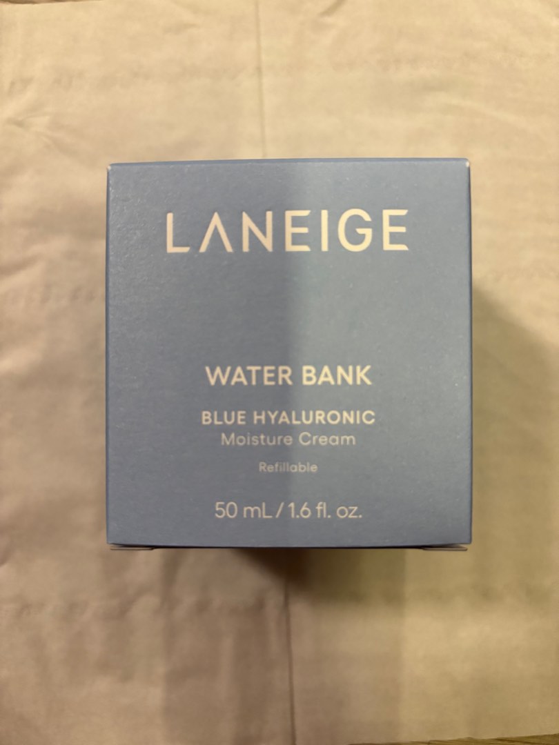 Laneige (New Model) Water Bank Blue Hyaluronic Cream - Moisture cream ...
